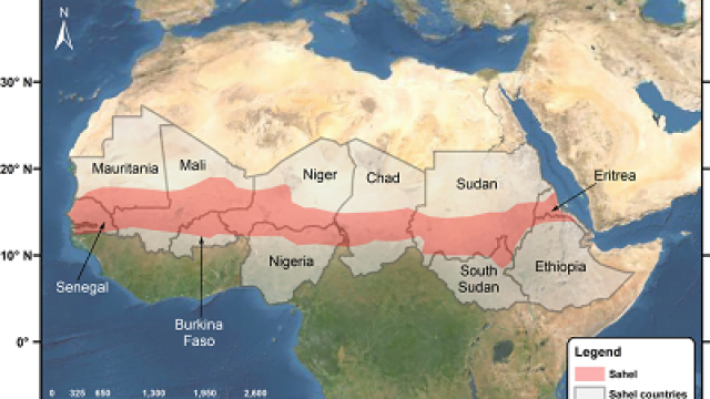 Sahel regional map - CAJ News AfricaCAJ News Africa